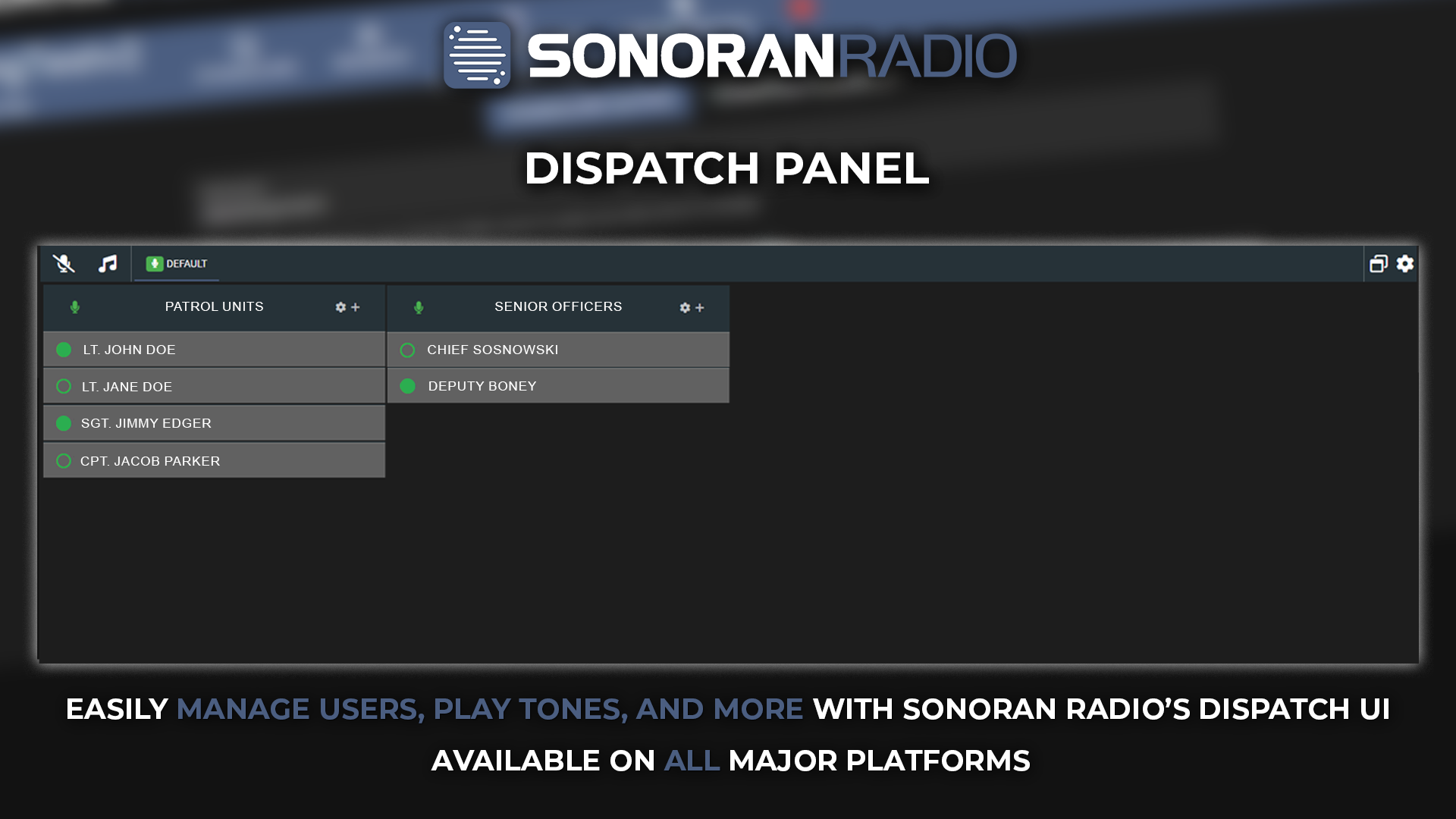 Radio Communications Simulator - Sonoran Radio | Sonoran Radio - Sonoran Software Systems
